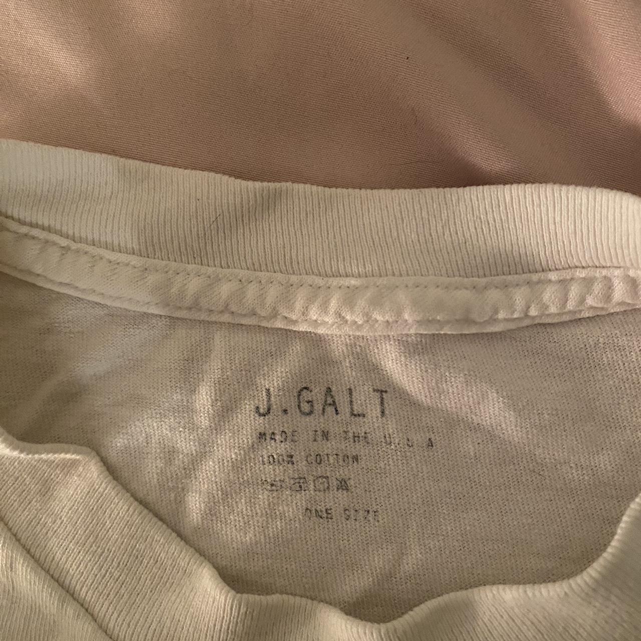 John galt forget me not tee 🪻🪻 — small tiny hole... - Depop