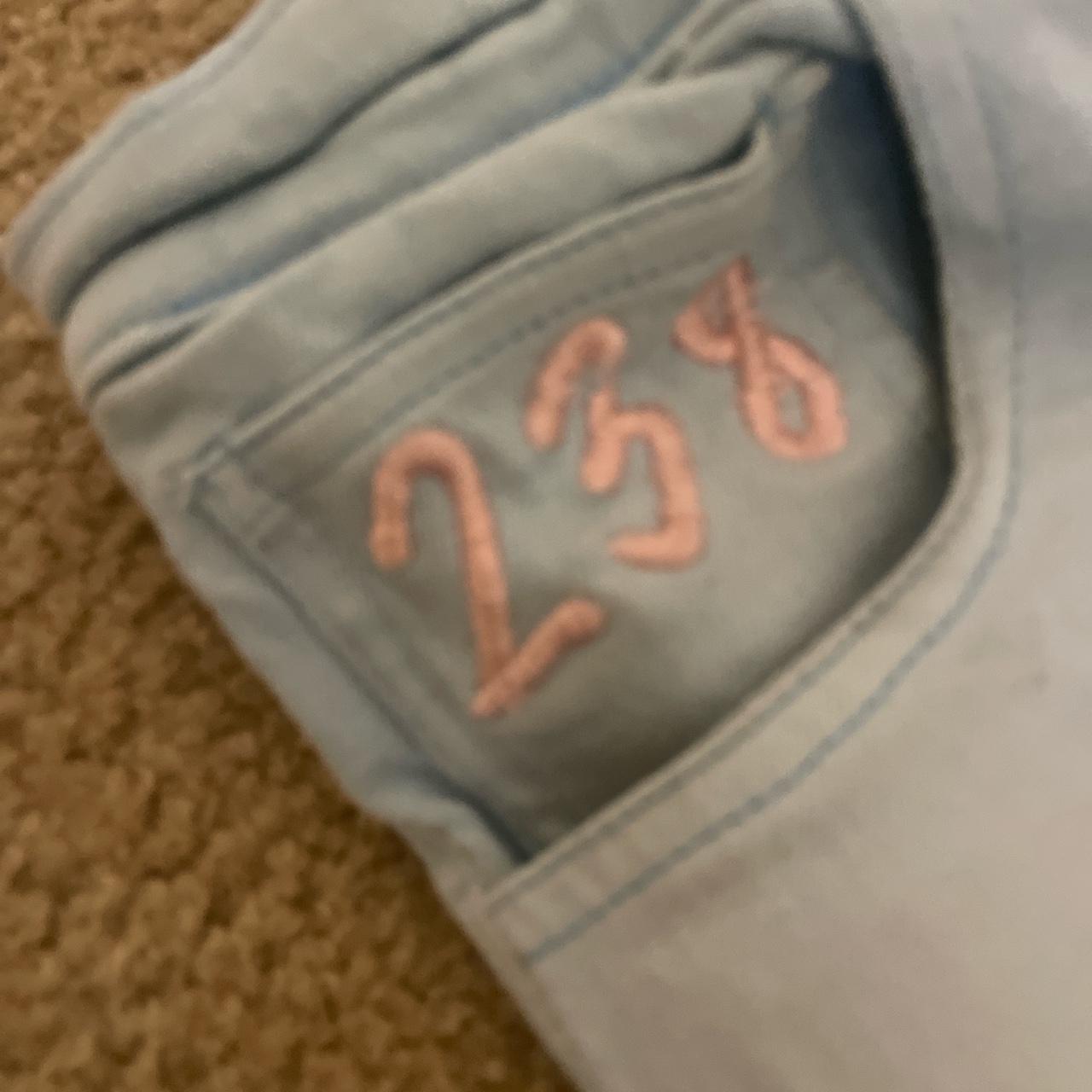 Digits 238 blue denim jeans beautiful ah jeans stain... - Depop