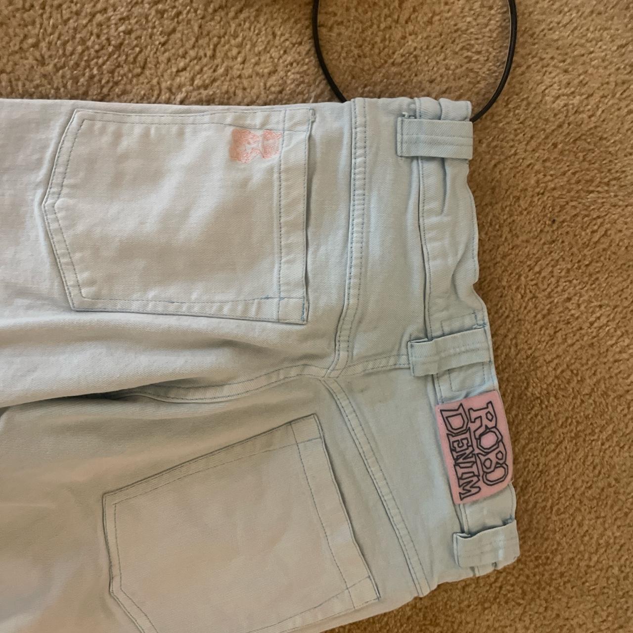 Digits 238 blue denim jeans beautiful ah jeans stain... - Depop