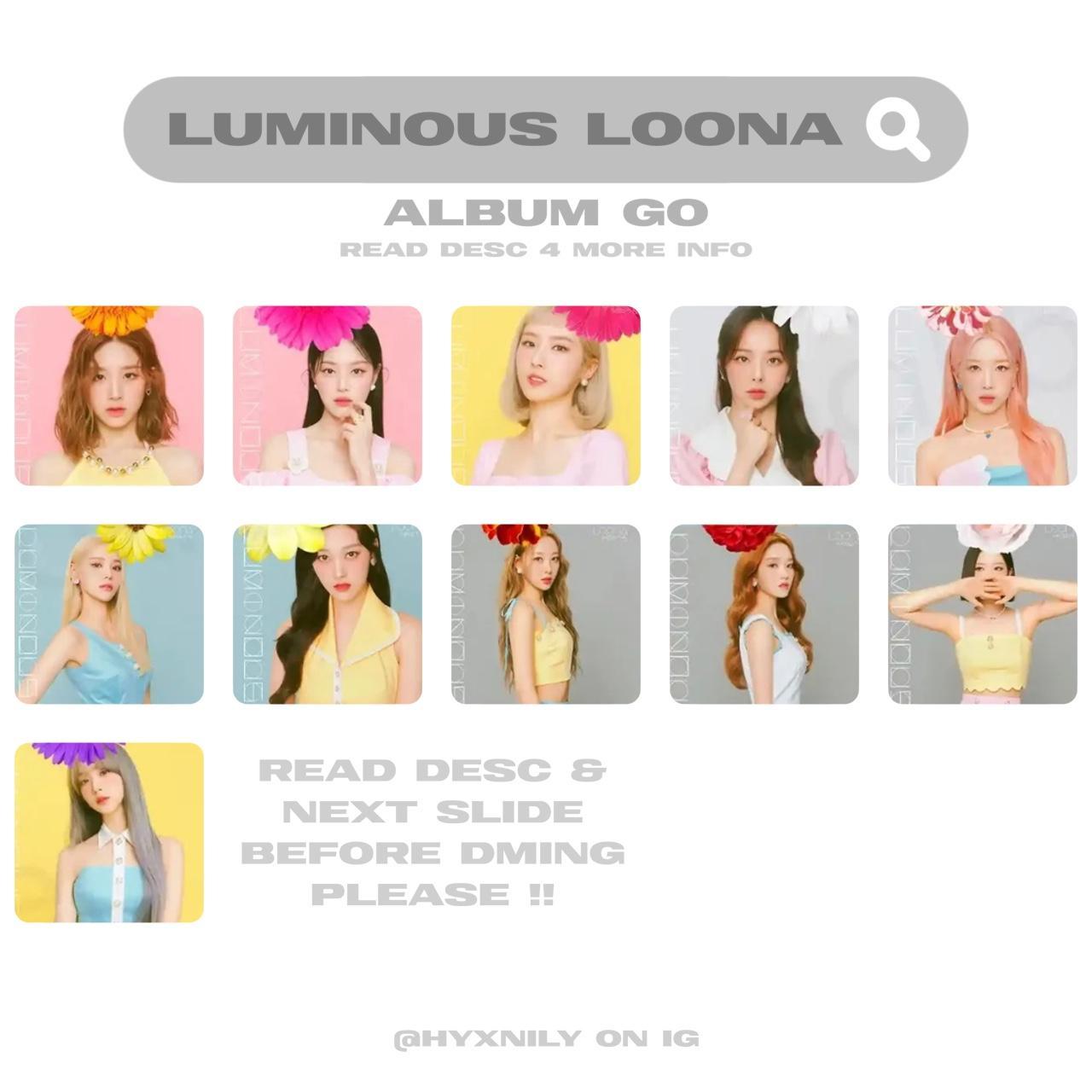 Luminous loona group order !! £15 each claim. READ... - Depop