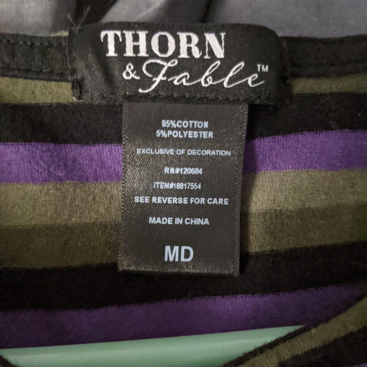 Off-shoulder cut out top from Hot Topic, size Medium... - Depop