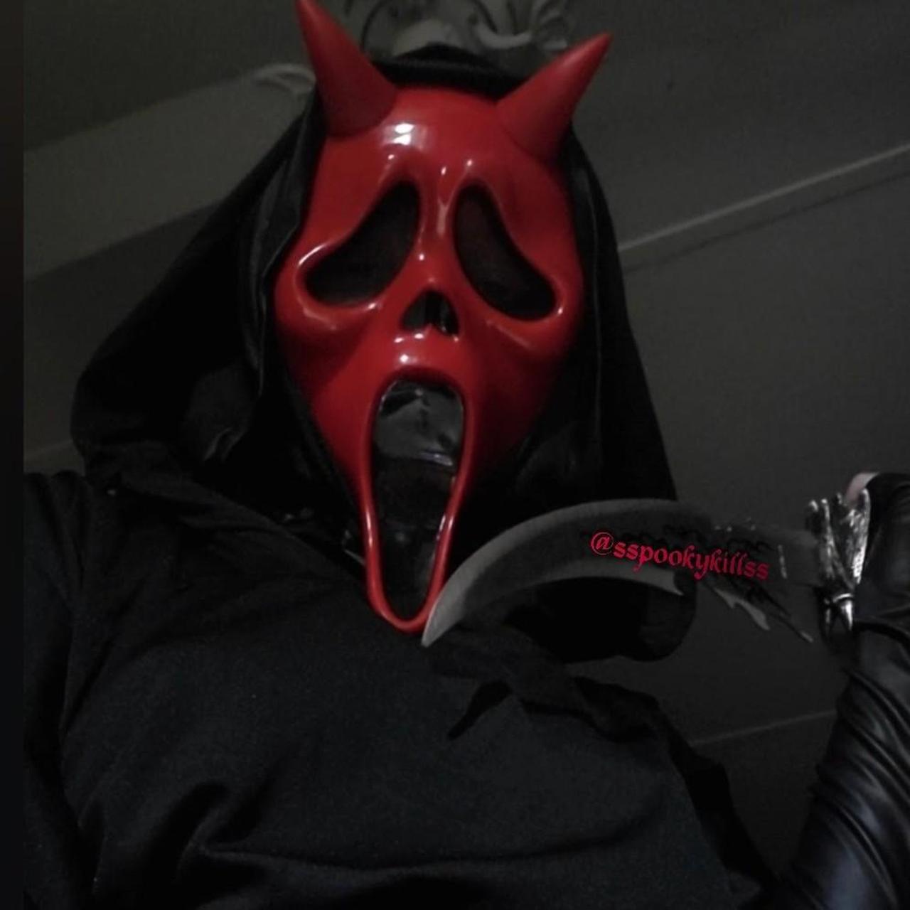 Devil ghost face costume from Dead By Daylight Worn... - Depop