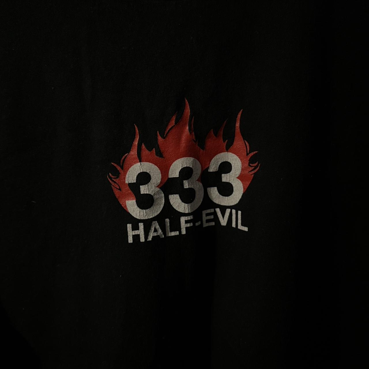 Half Evil Flame Logo - Depop
