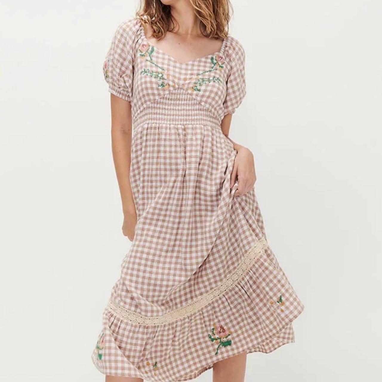 Ghanda Long Midi Dress Jane Midi Dress Beautiful... - Depop