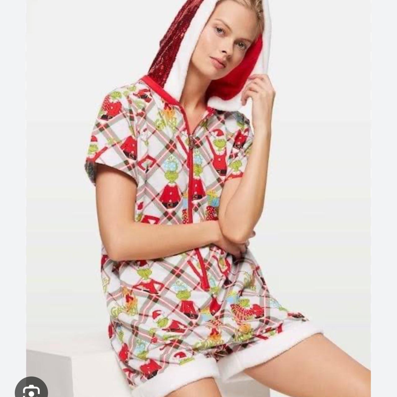 Selling Peter Alexander grinch onesie size medium,... - Depop