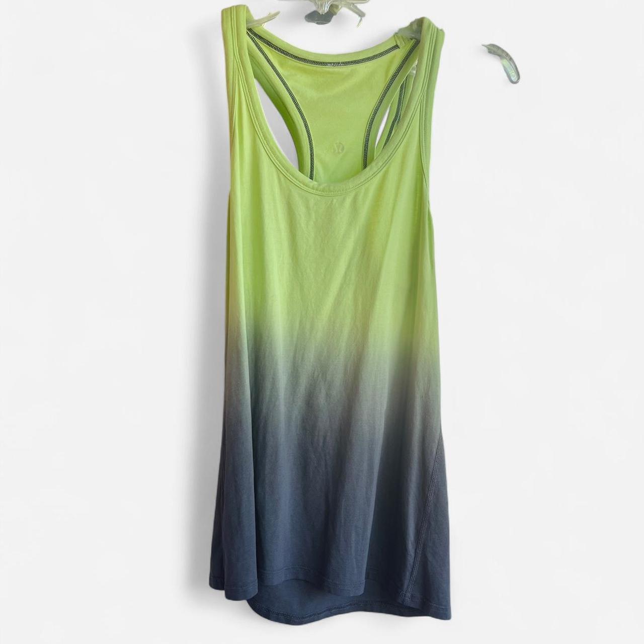 Lululemon Racerback Tank – Size 6 / Medium – Ombré... | Depop