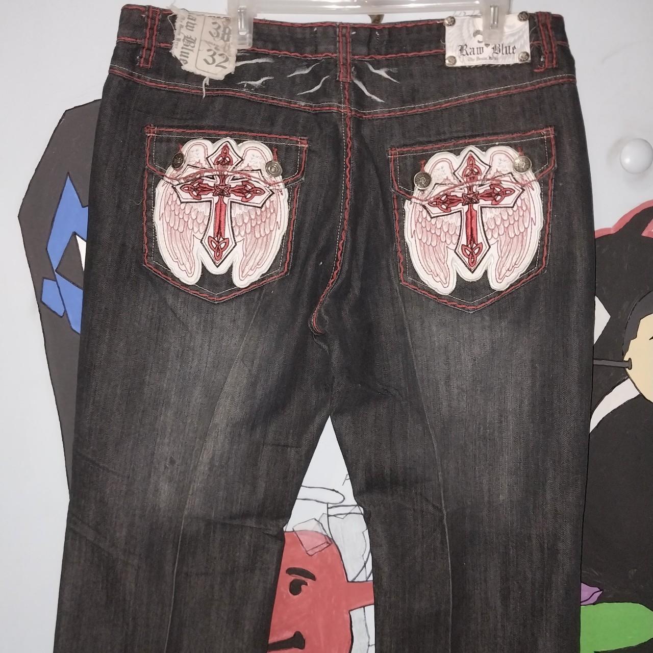 VINTAGE RARE Raw Blue jeans. jesse pinkman season 1... - Depop