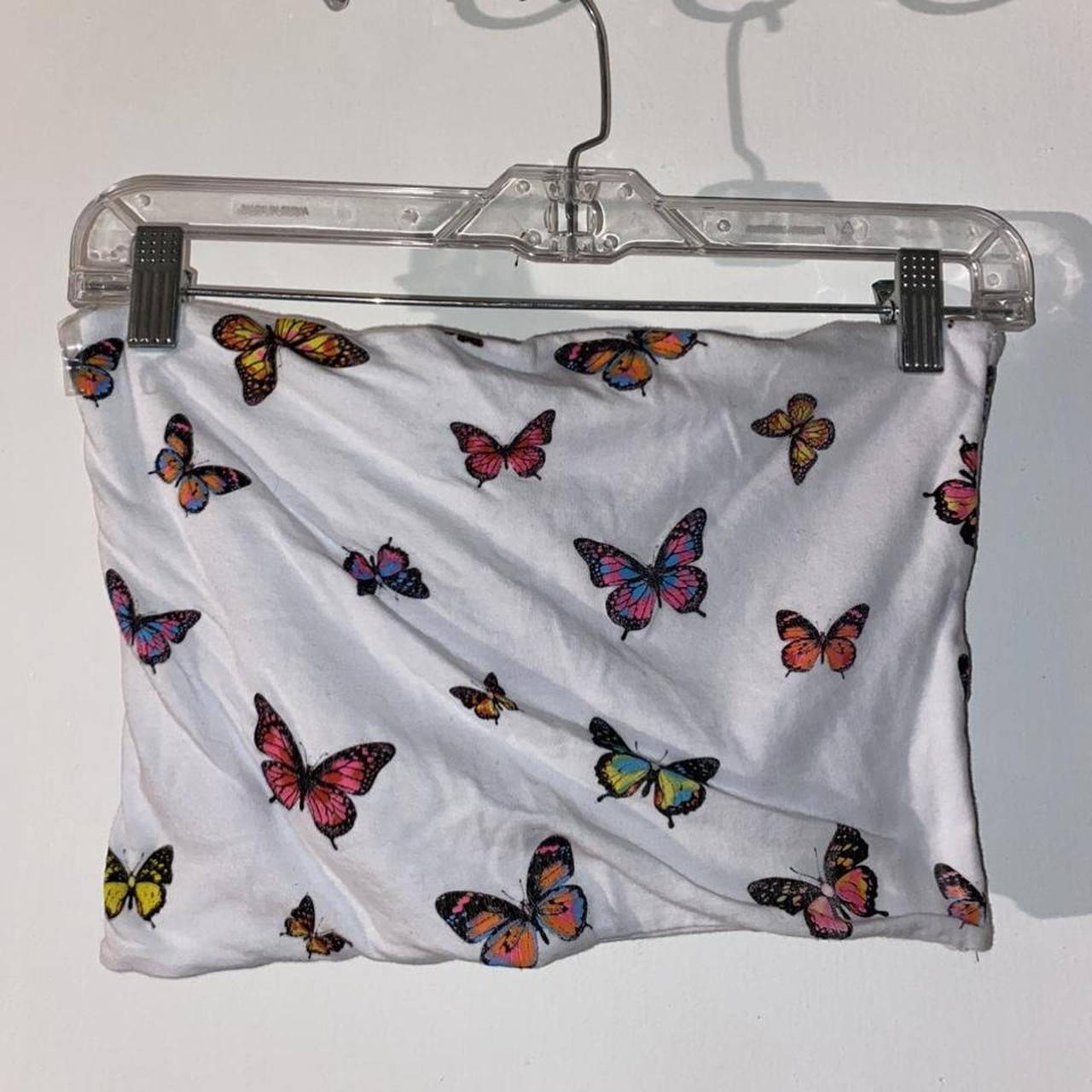 Butterfly tube top 🦋 bought from fashion nova ... - Depop