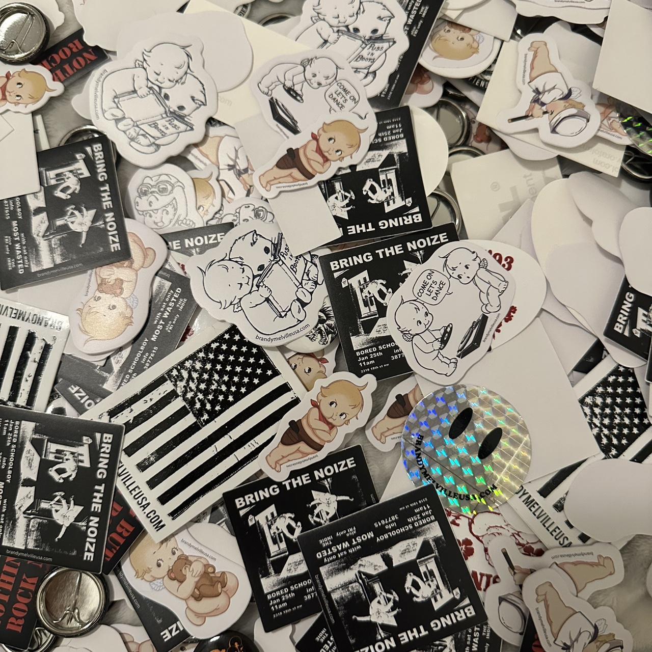 Brandy Melville sticker bundles!! Each baggie comes... - Depop