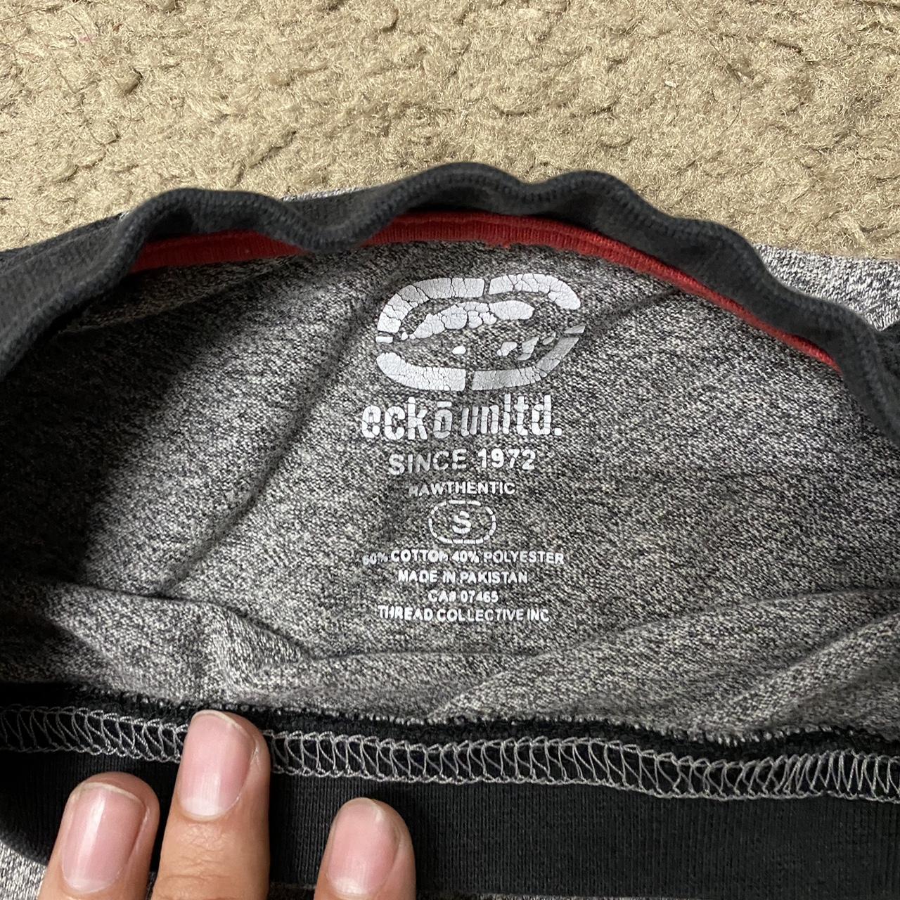 Ecko Unltd. Men's Grey T-shirt | Depop