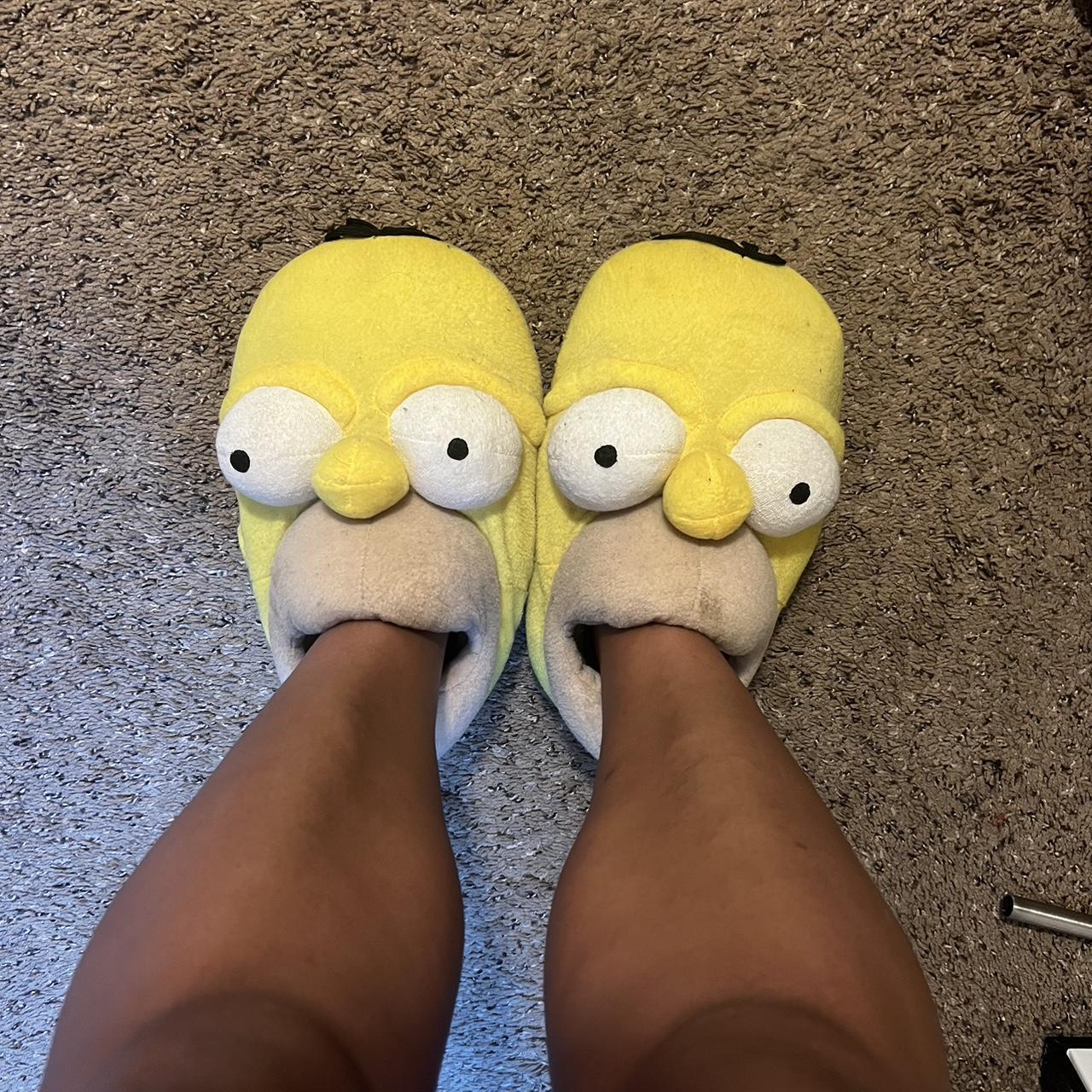 Yellow Homer Simpson slippers #HomerSimpson #Slippers | Depop