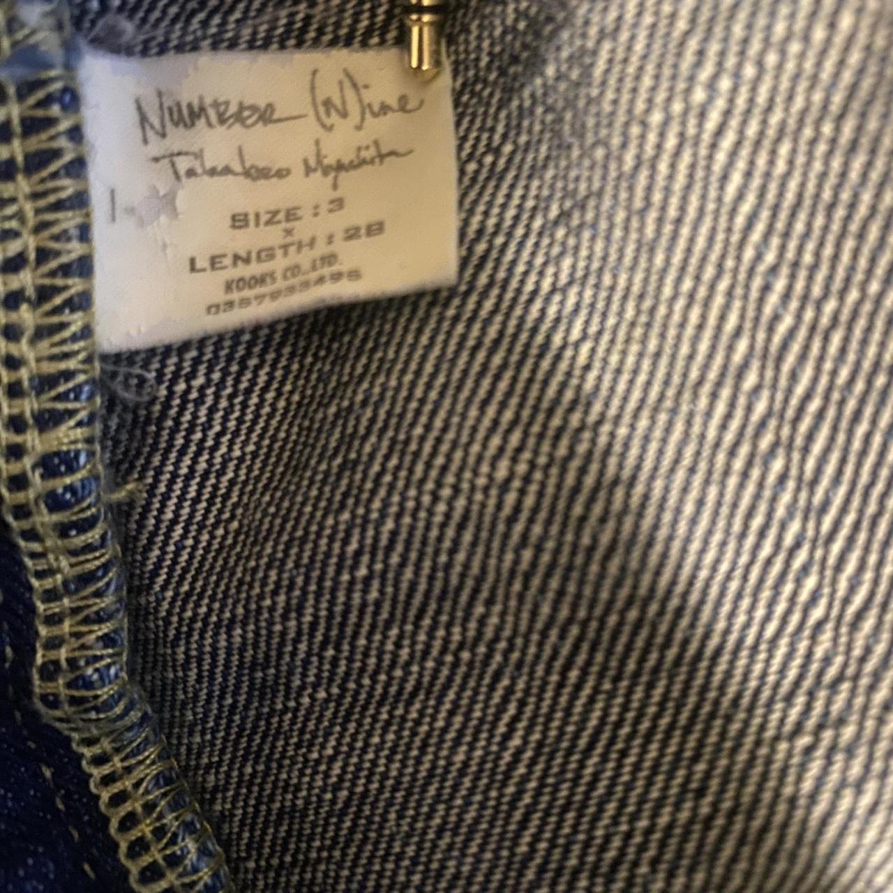 Number nine ss 05 nightcrawler denim bought from... - Depop