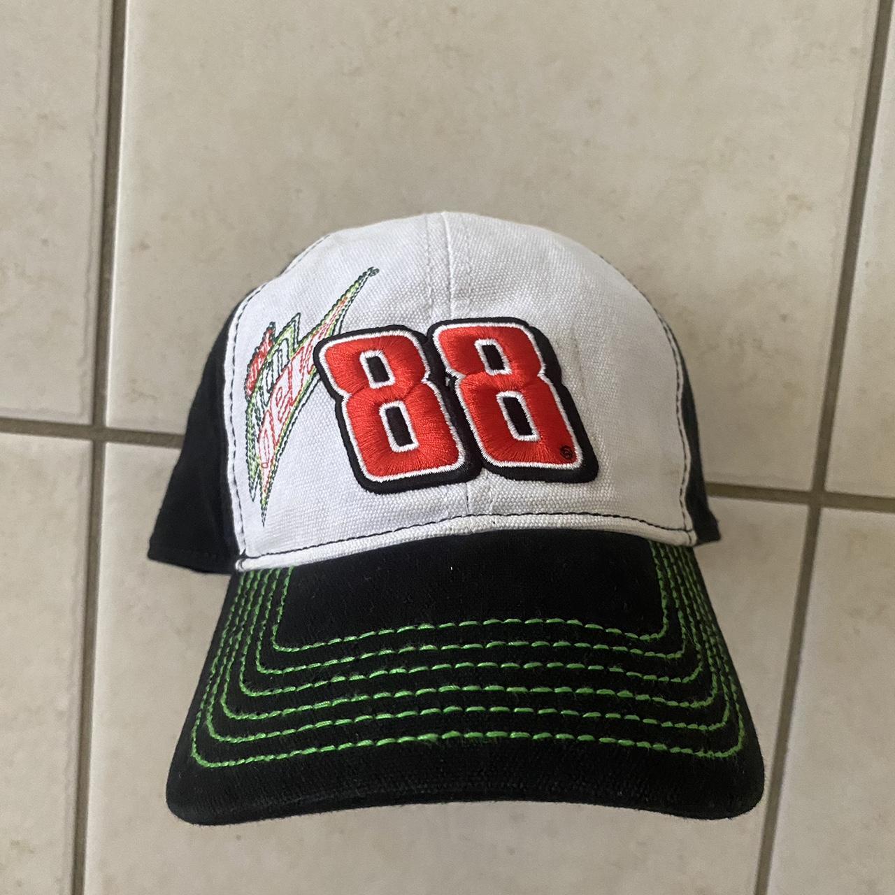 Vintage 2000’s Dale Jr Mtn Dew Velcro Strap Hat *... - Depop