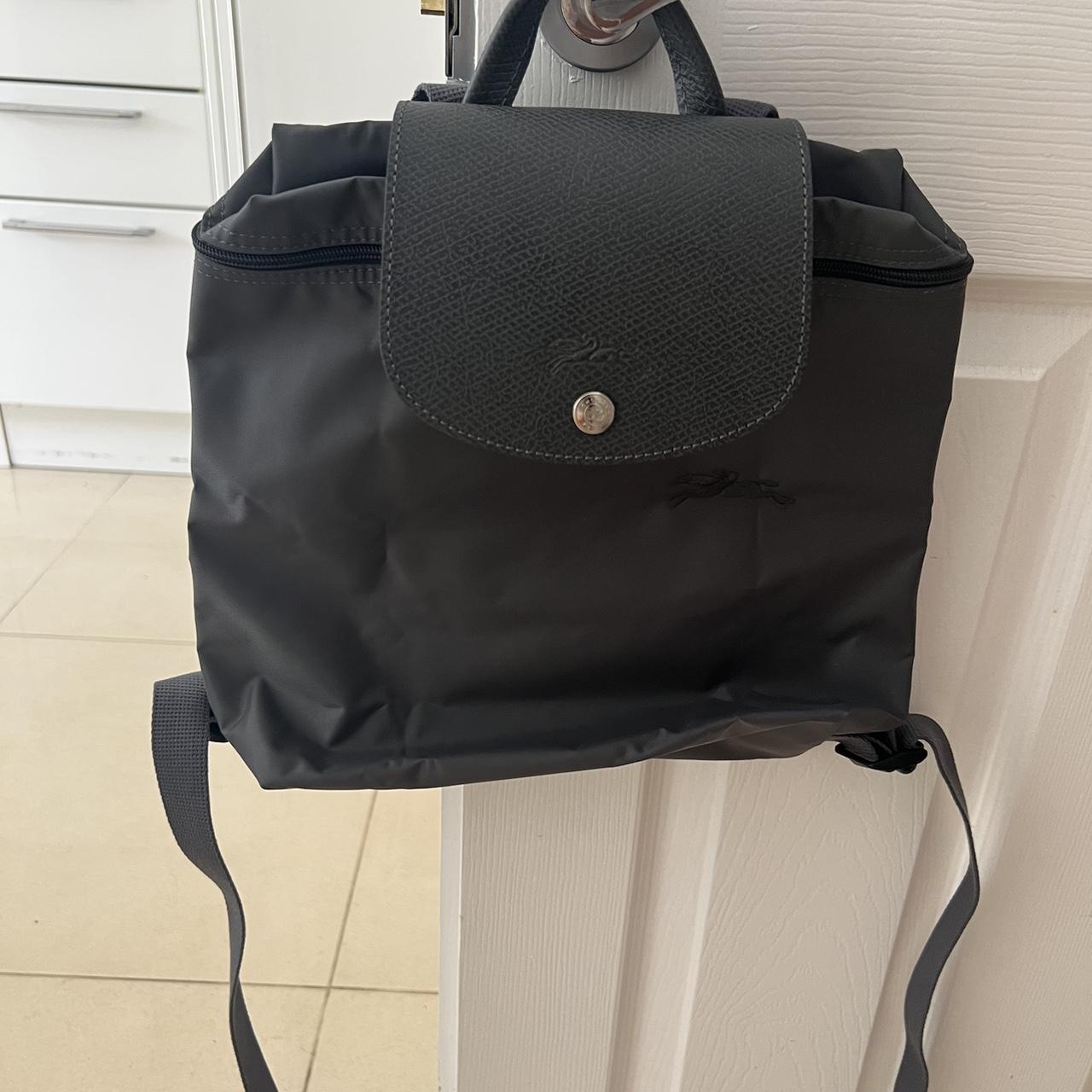 Longchamp Women's Grey Bag | Depop