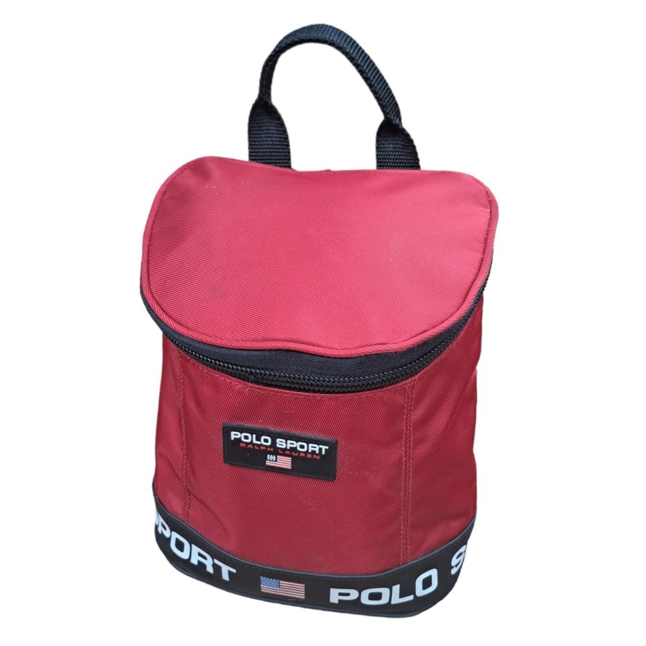 Ralph Lauren Polo Sport Bag. Vibrant red Polo Sport... - Depop