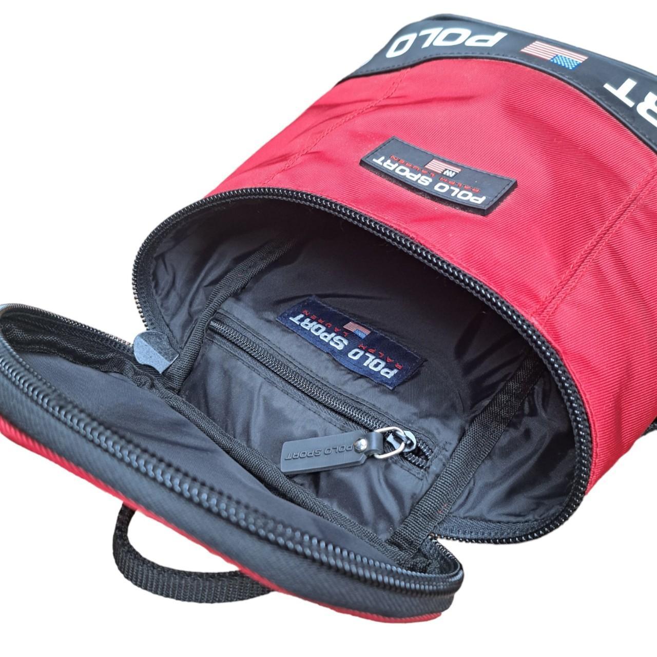 Ralph Lauren Polo Sport Bag. Vibrant red Polo Sport... - Depop