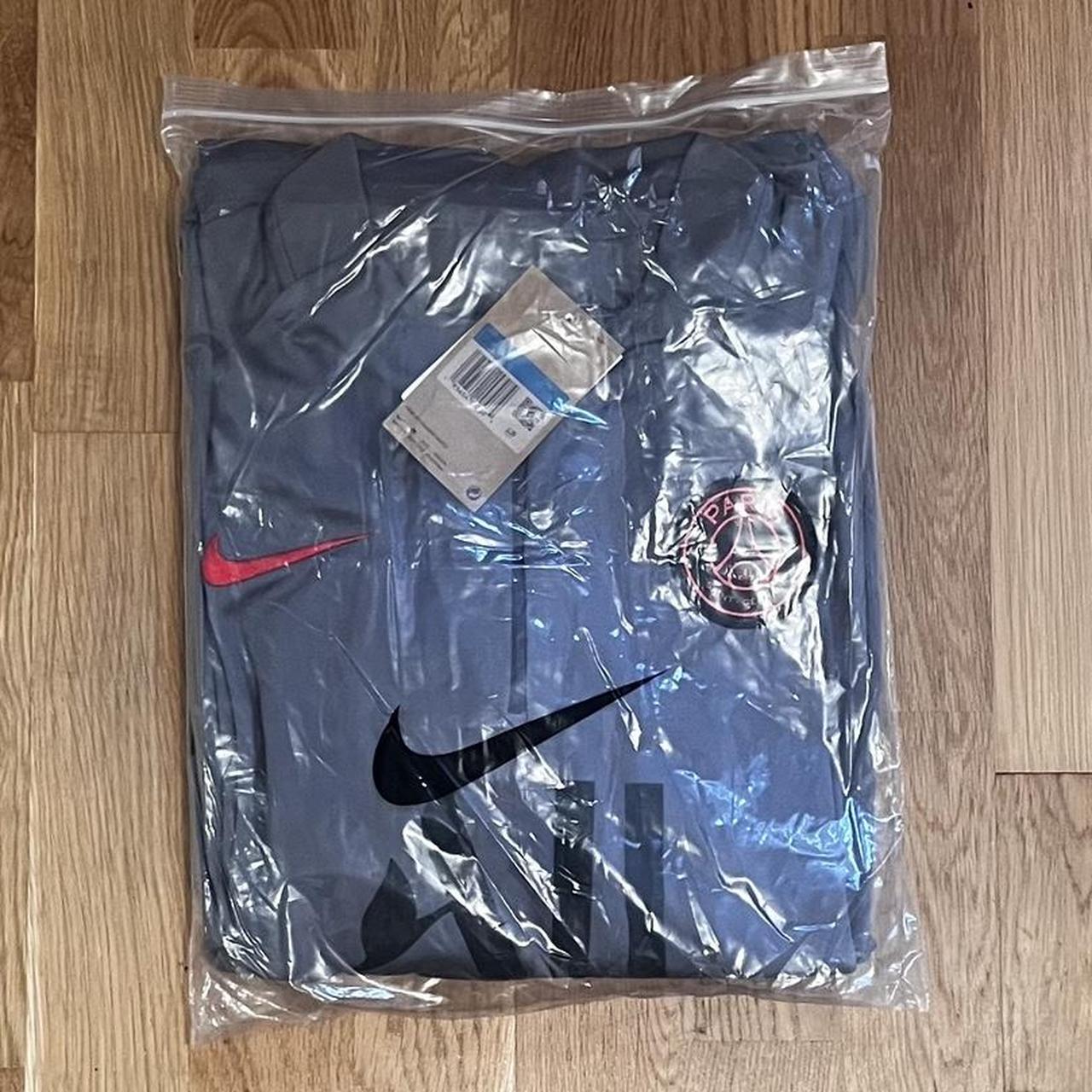 Grey psg Nike dri fit 1/4 zip full tracksuit Sizes... - Depop