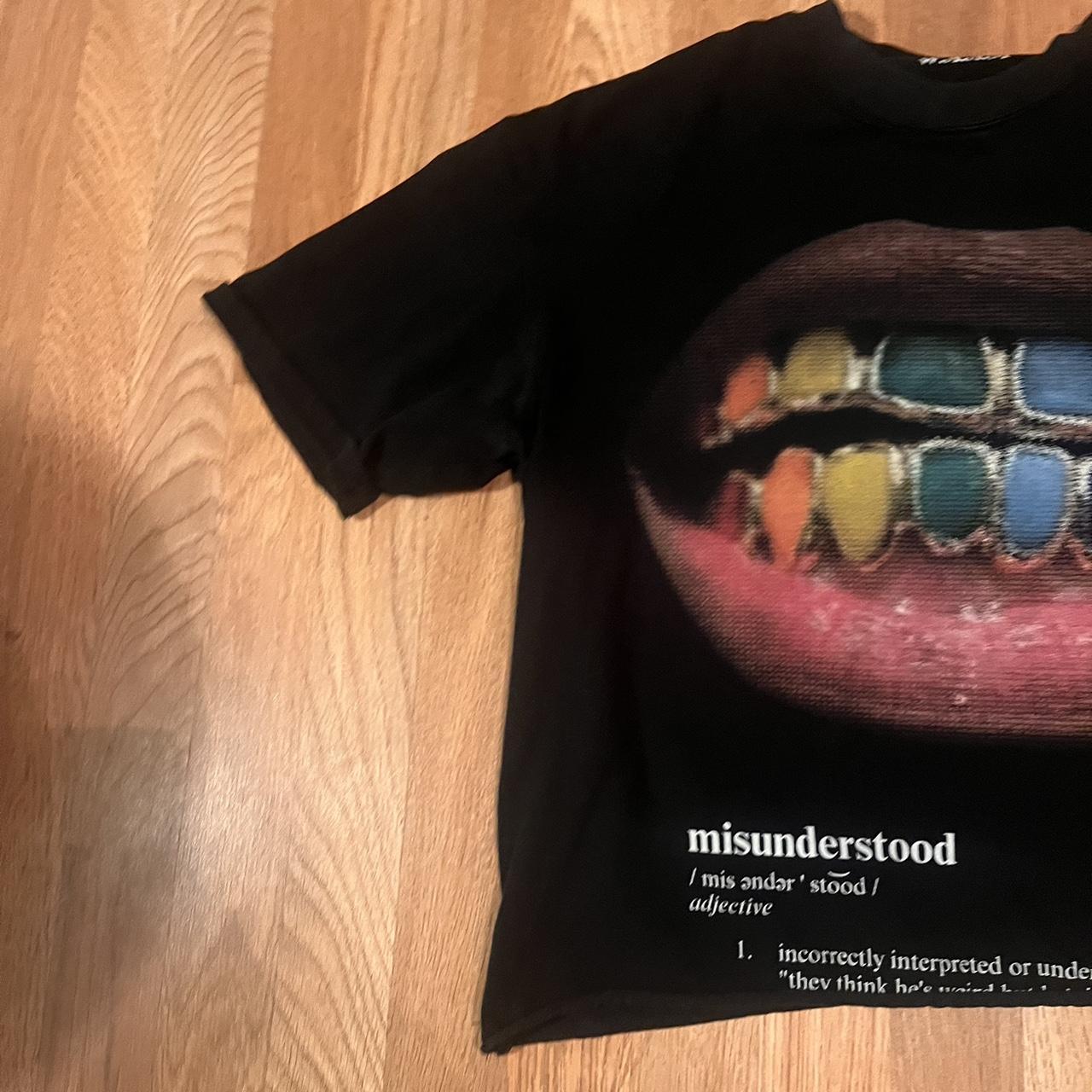 black we are all misunderstood grill tee shirt is... - Depop
