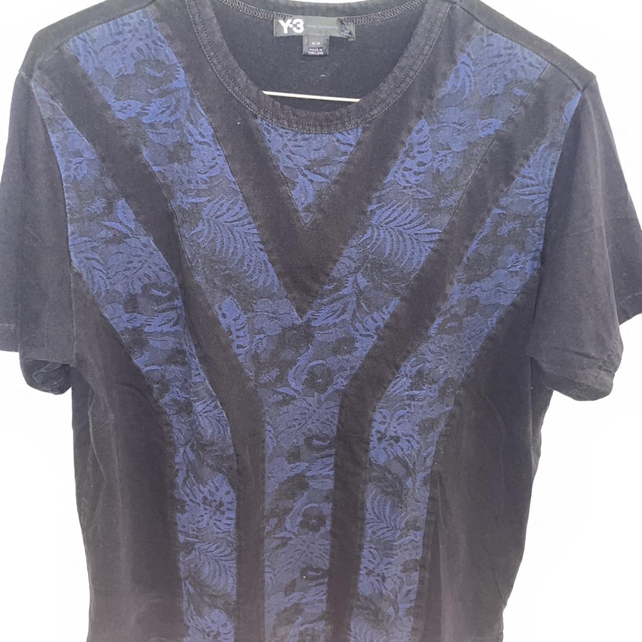 Y3 Yohji Yamamoto men’s black shirt. Size M... - Depop