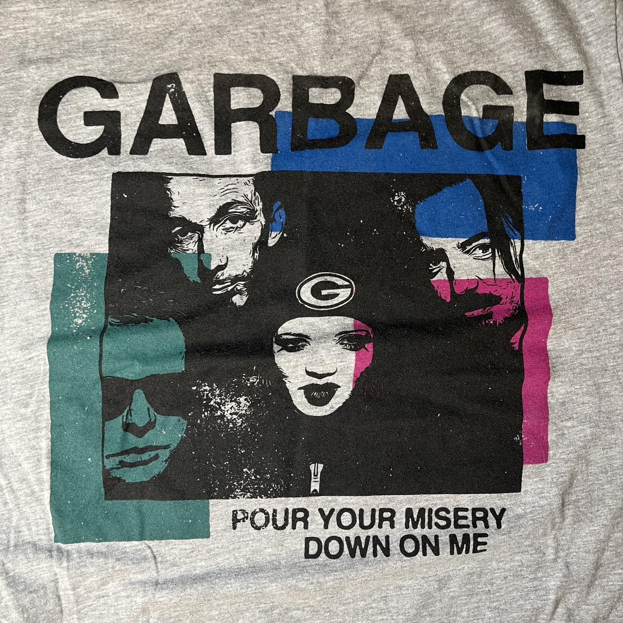 Medium Garbage band concert t-shirt - Depop