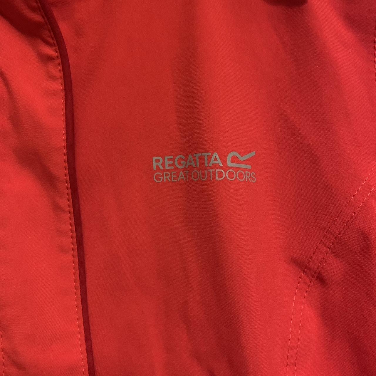 Regatta ladies rain jacket in red, size 14 ️‍🔥 brand... - Depop