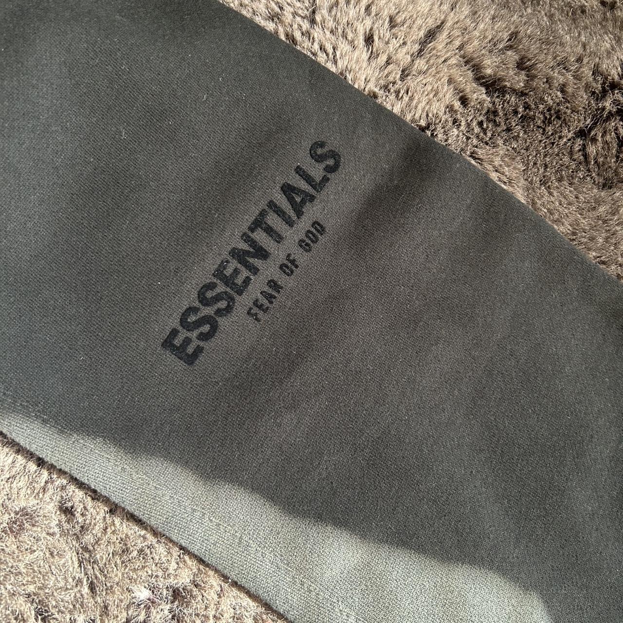 Black Essentials Pants Stretch Limo Color Way Sizes... | Depop