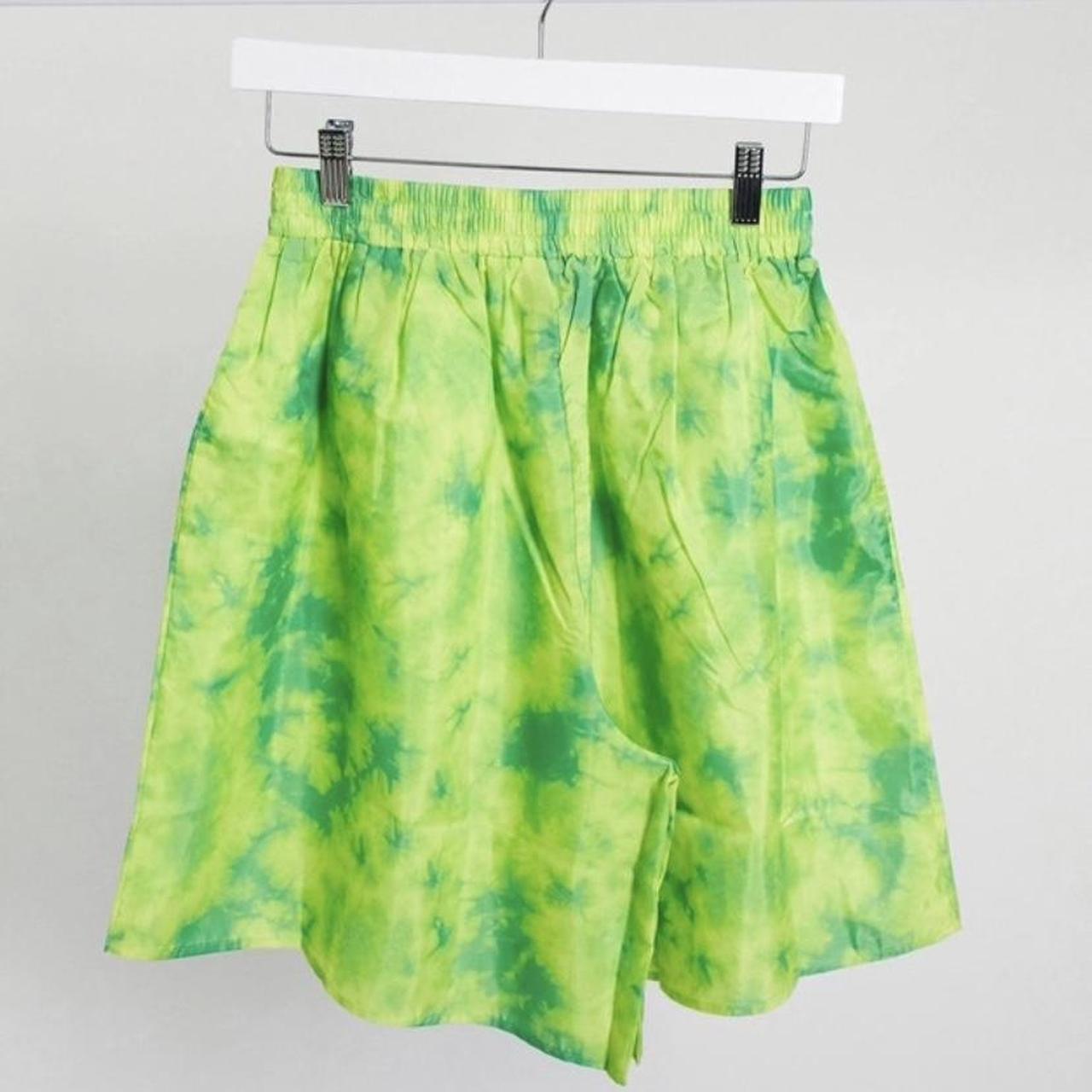 Collusion marble boxer shorts. Size 4. Worn once. - Depop