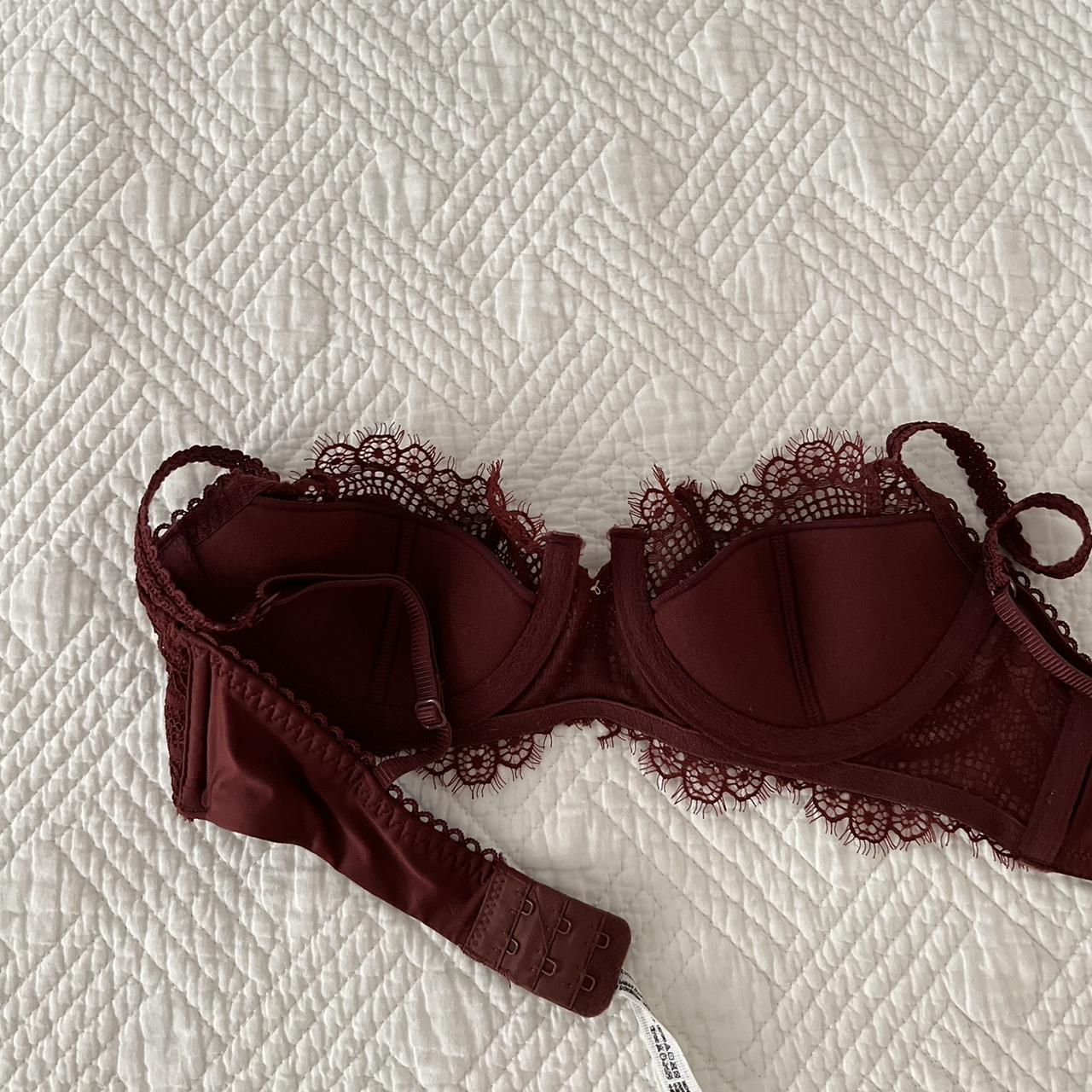 Free people Size Small bralette Burgundy Fits xs &... - Depop