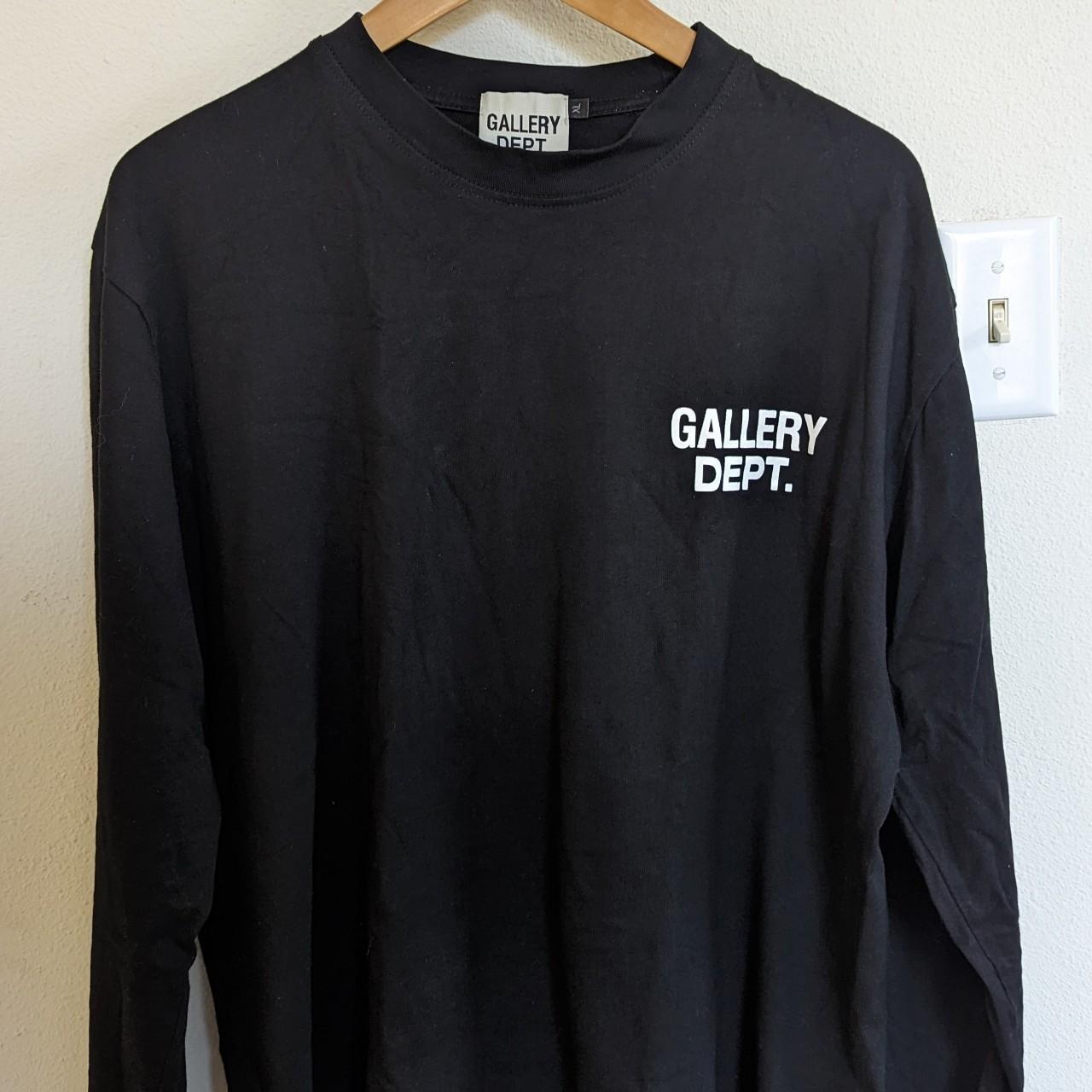 Gallery Dept. Men's Black T-shirt | Depop
