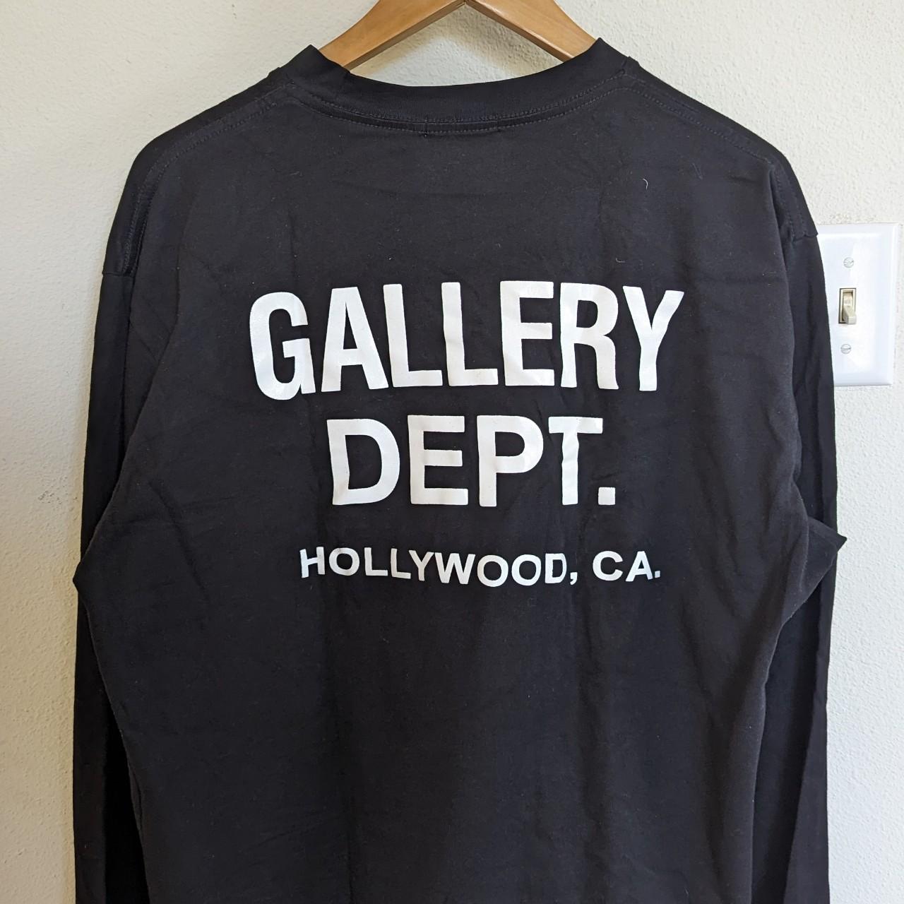 Gallery Dept. Men's Black T-shirt | Depop