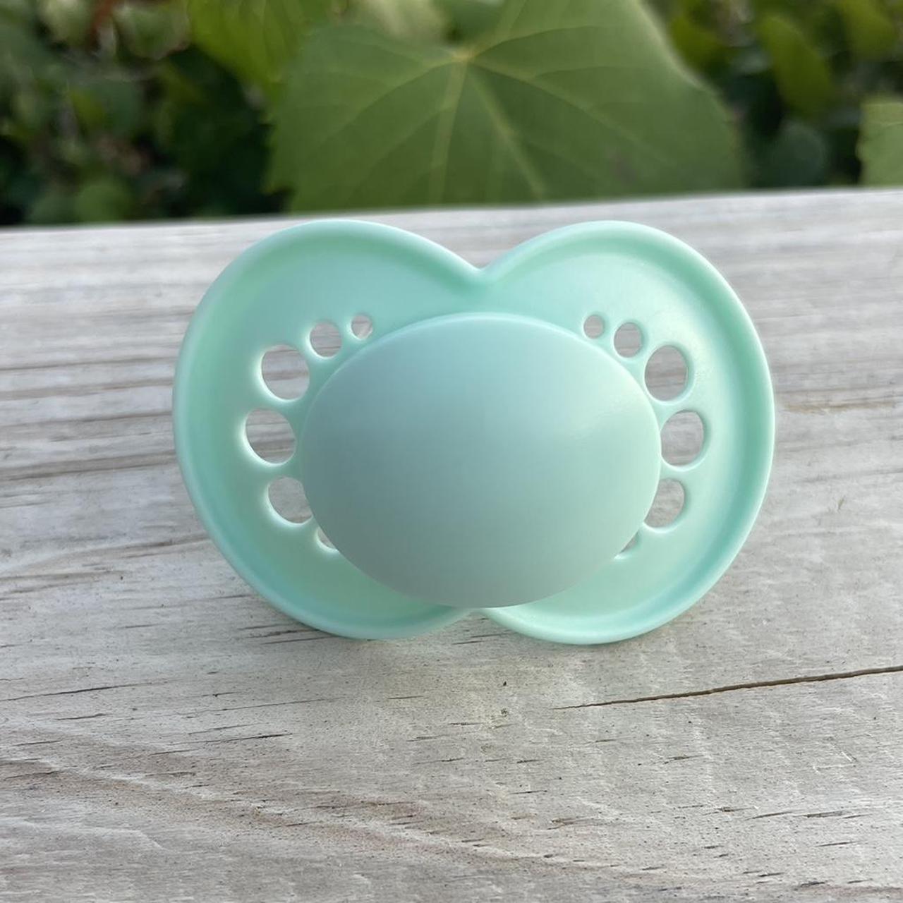 blue baby modified adult paci remember that this is... - Depop
