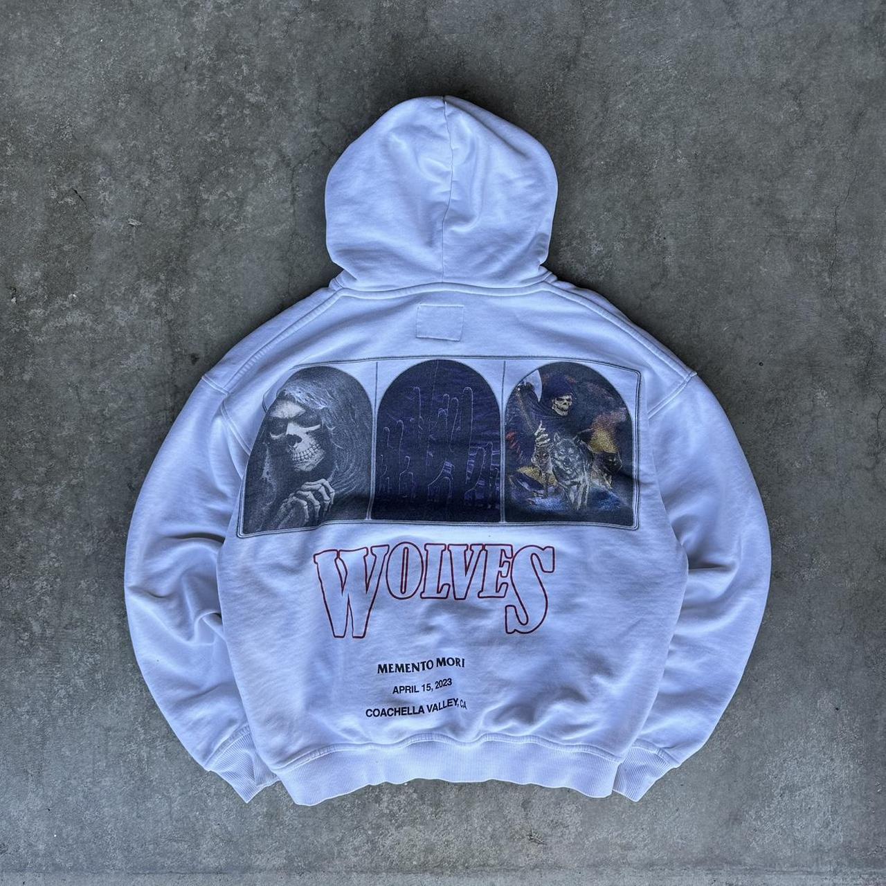 Wolves Darc Sport memento mori hoodie. Size small... | Depop