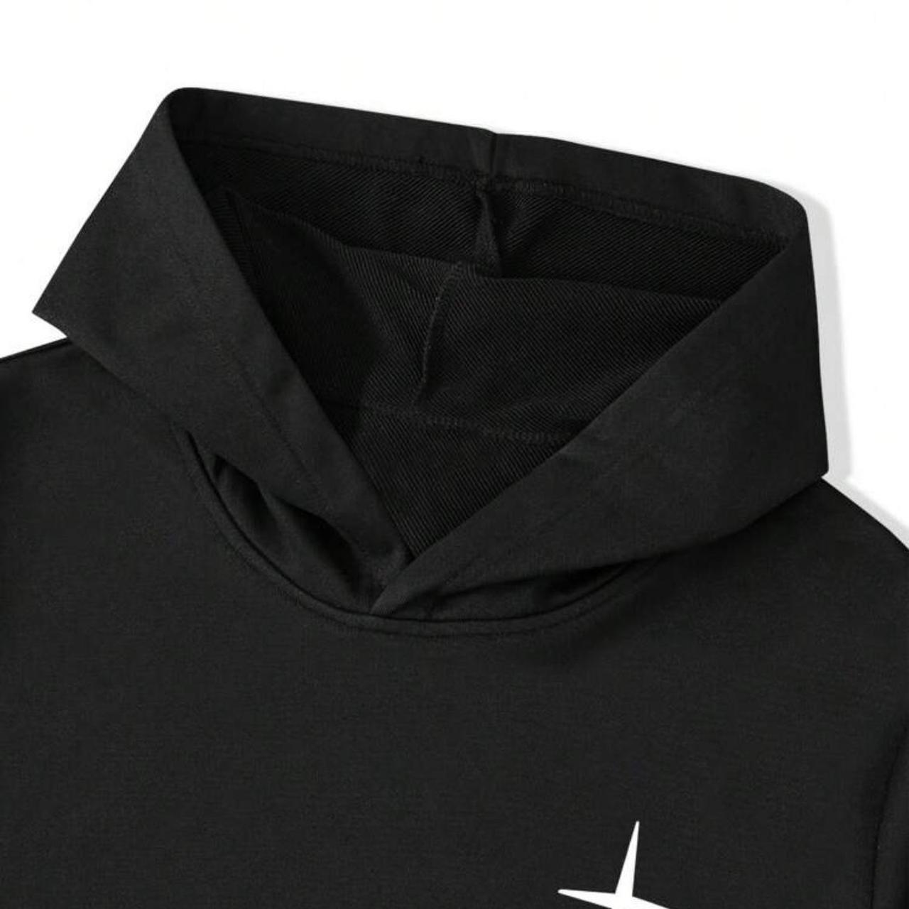 Manfinity EMRG Men's Casual Letter Printed Hoodie... - Depop