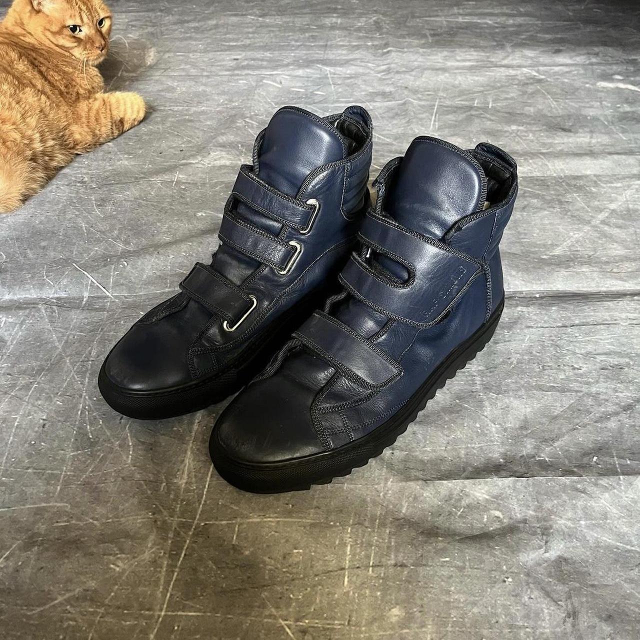 early 2000s Raf Simons Virbram Extreme Velcro... - Depop