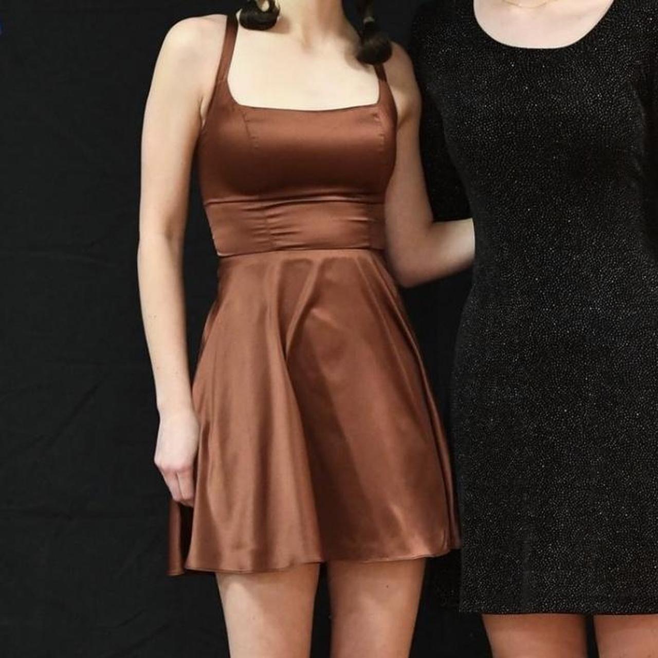 Windsor copper color homecoming or snowball... - Depop