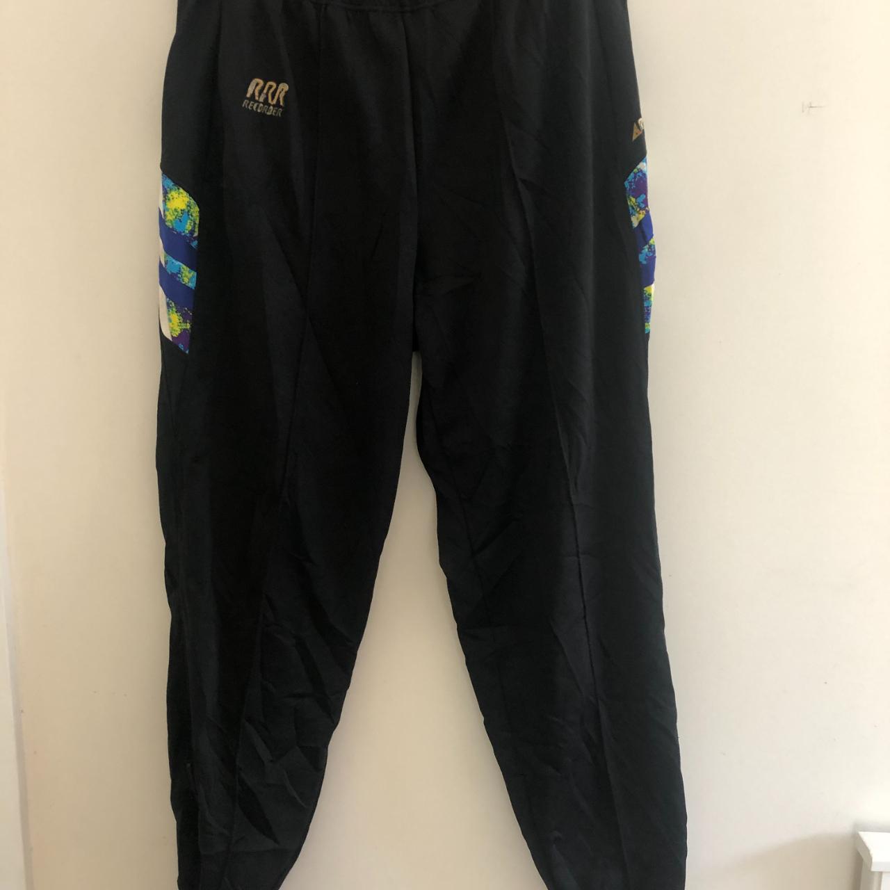 Japanese Vintage 90's ASICS RECORDER Track Pants... - Depop