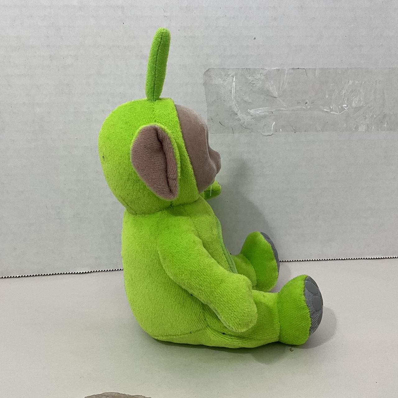 1998 dipsy teletubby plush with flocked (velvety)... - Depop