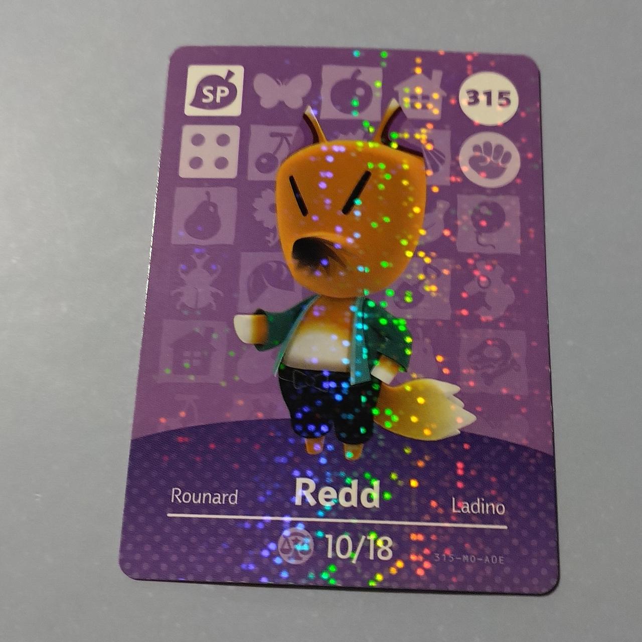 Redd Animal Crossing official amiibo Normal size - Depop