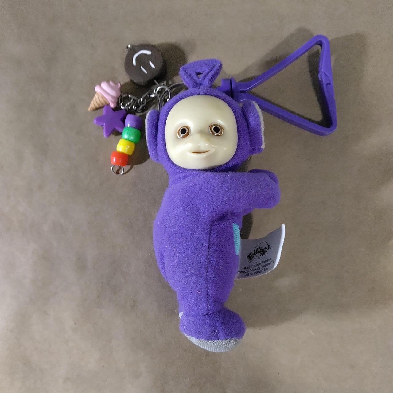 Teletubbies keychain with charms Tinky Winky... - Depop