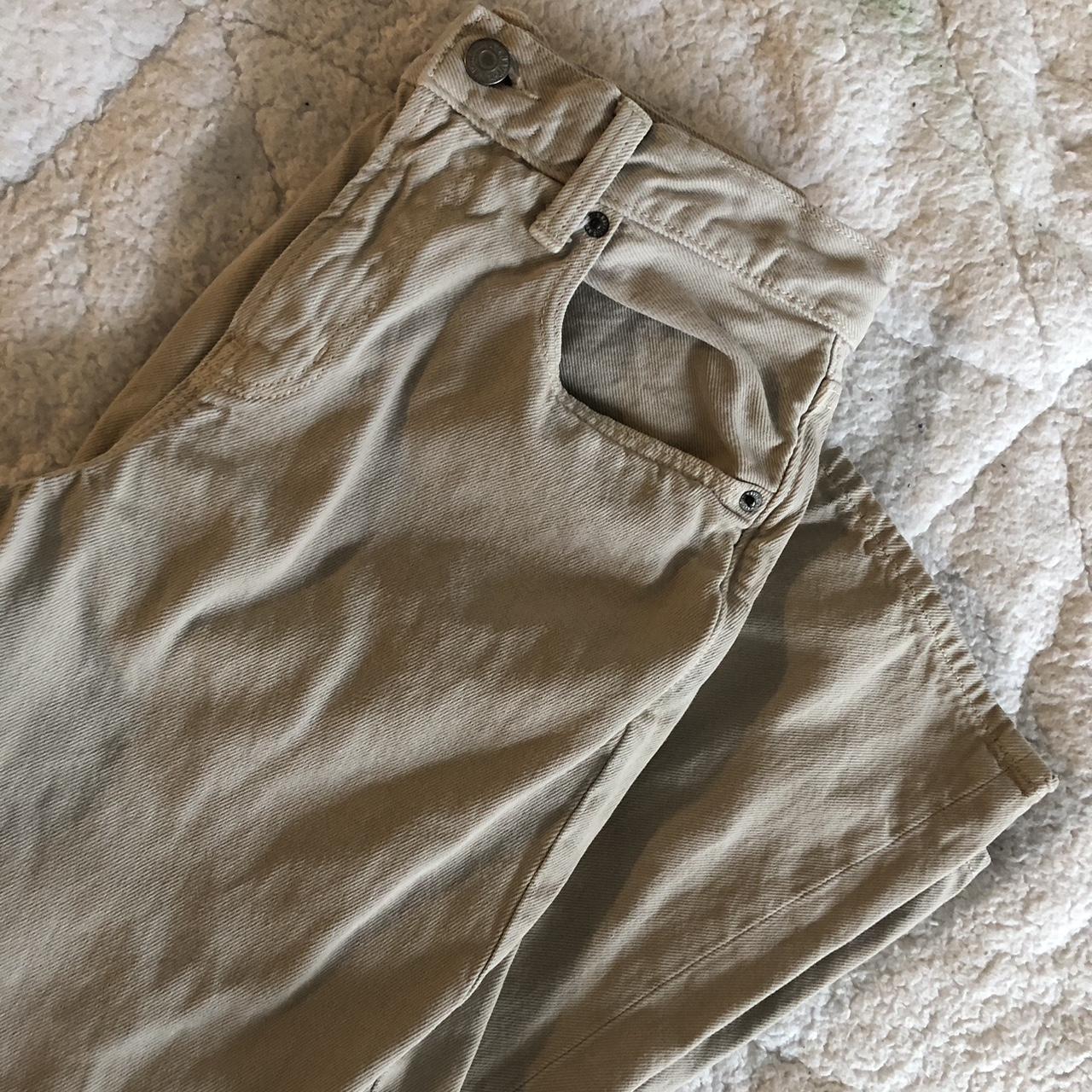 Light brown jeans from Old Navy Slouchy straight... - Depop