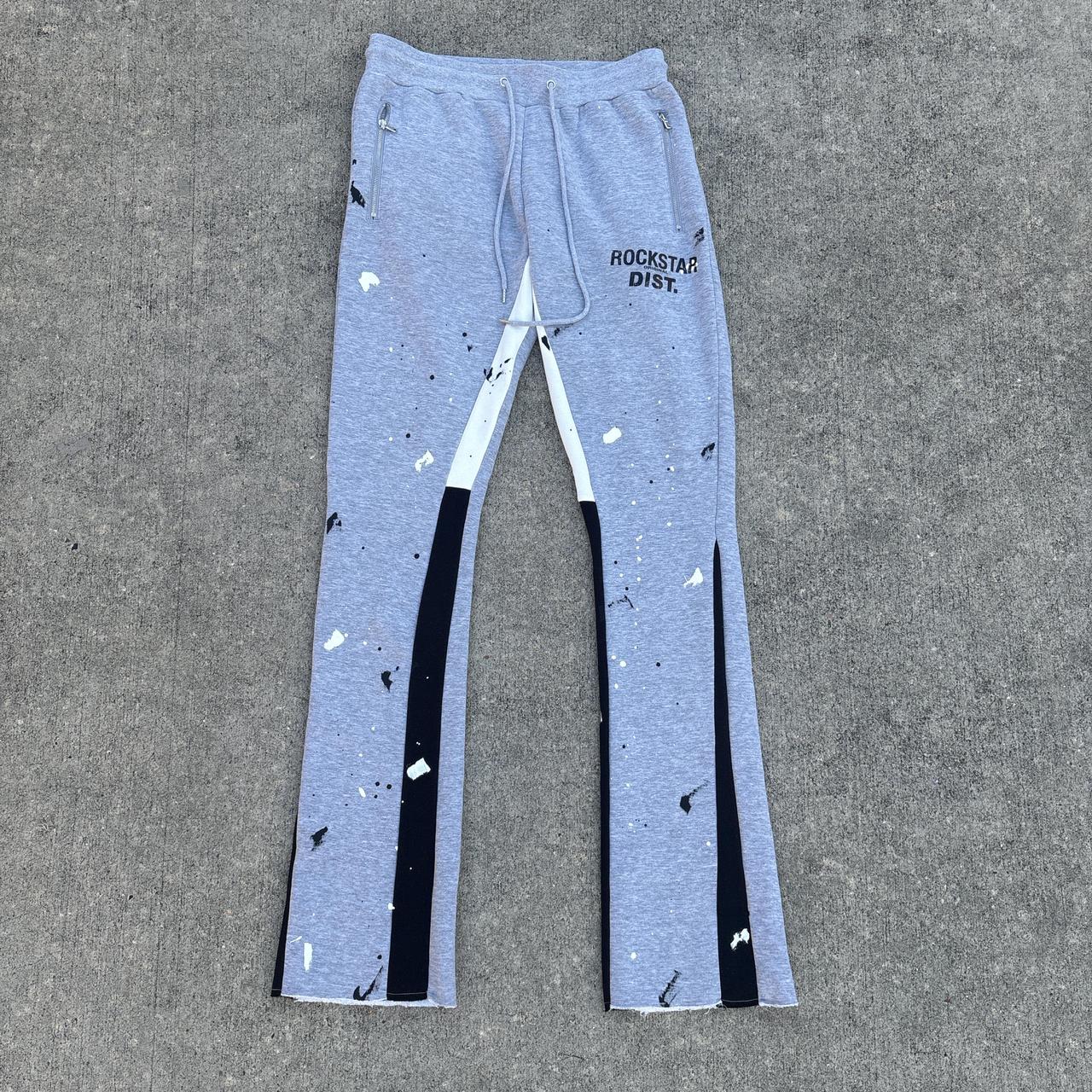 Rockstar Original Stack Flare Sweatpants Worn... | Depop