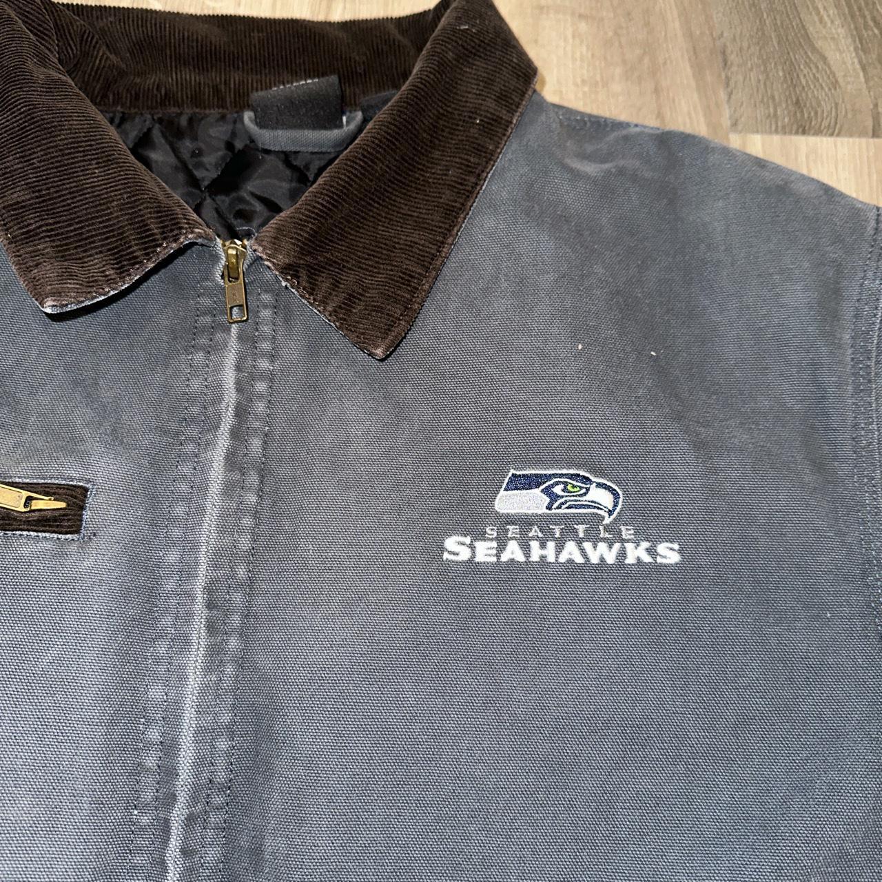 Vintage Seahawks Detroit Jacket😍😍 Insane... - Depop