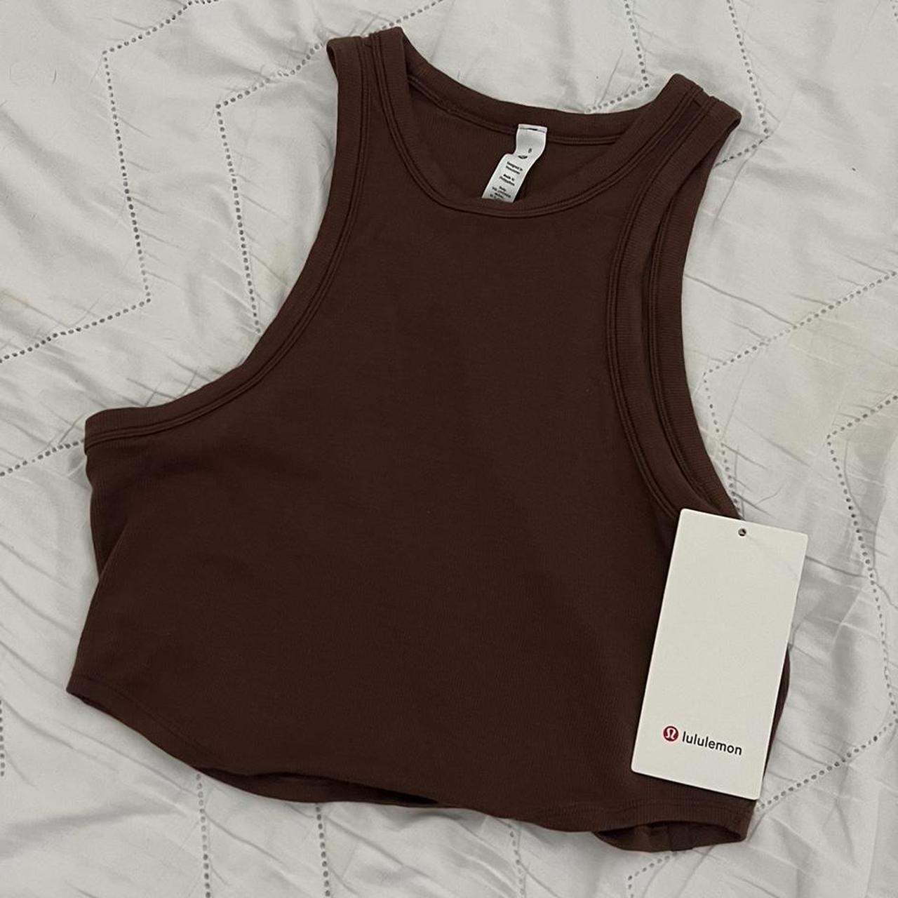 LULULEMON Hold Tight Cropped Tank - brand new WITH... - Depop
