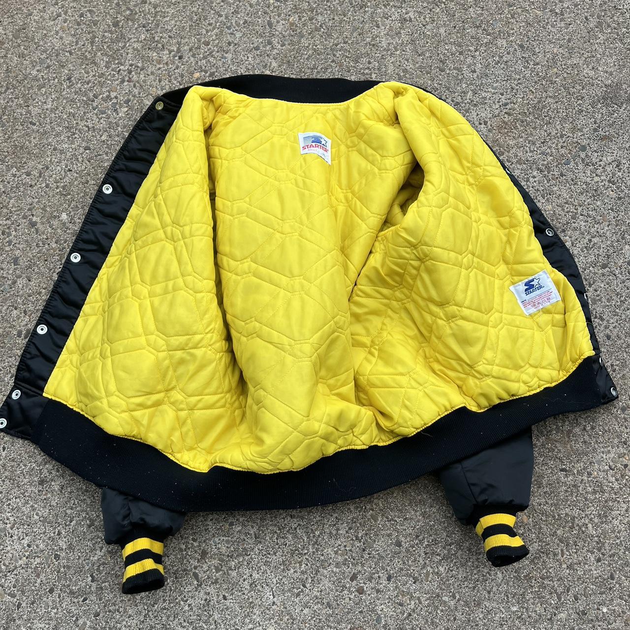 RARE Vintage made in USA Iowa starter jacket Tagged... - Depop