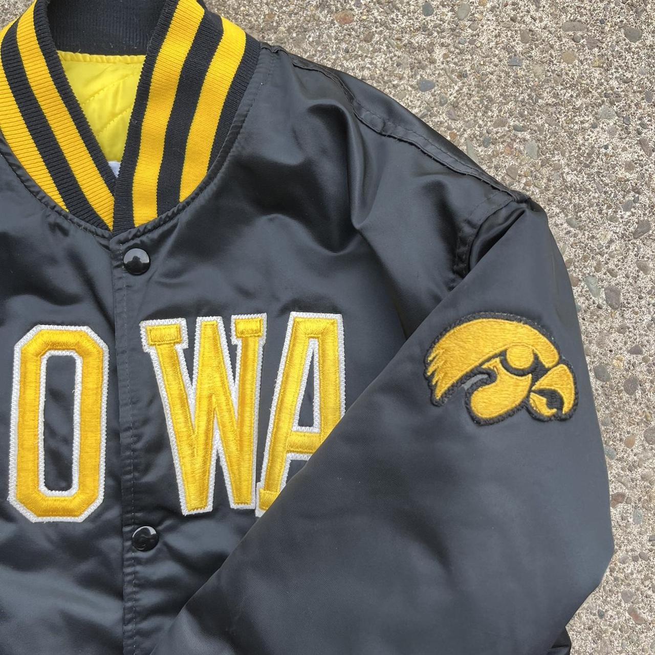 RARE Vintage made in USA Iowa starter jacket Tagged... - Depop