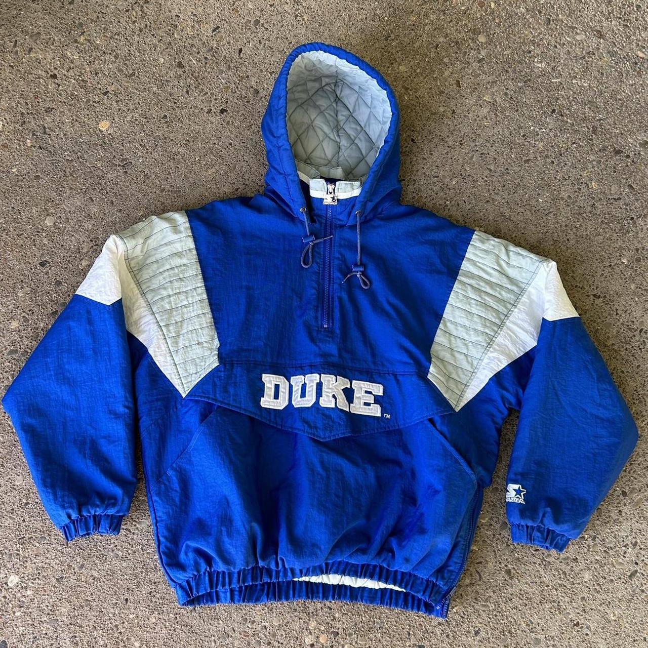 Vintage Duke starter jacket Tagged size large... - Depop
