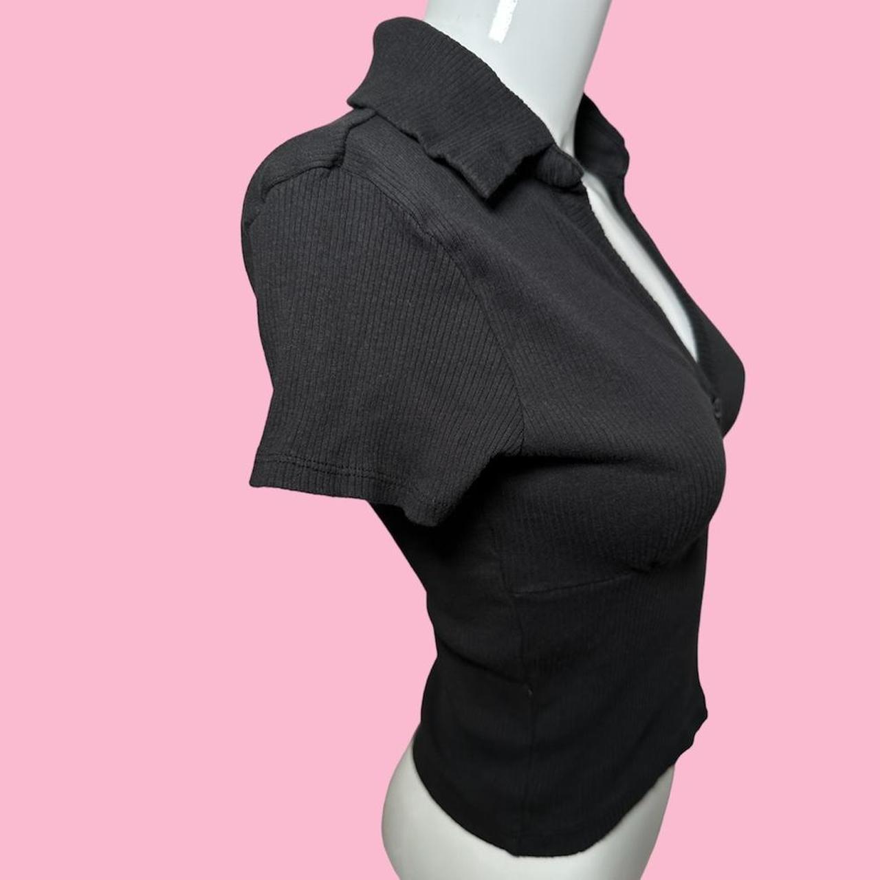 Y2K collar button up Such a cute top with collar &... - Depop