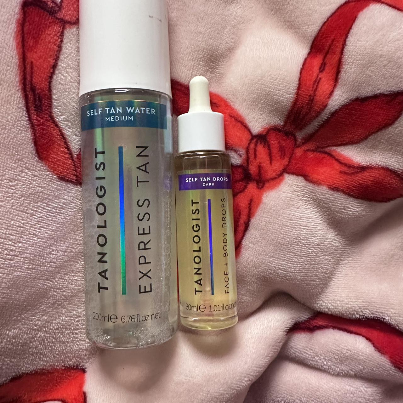 Tanologist self tanning water and body drops set... - Depop