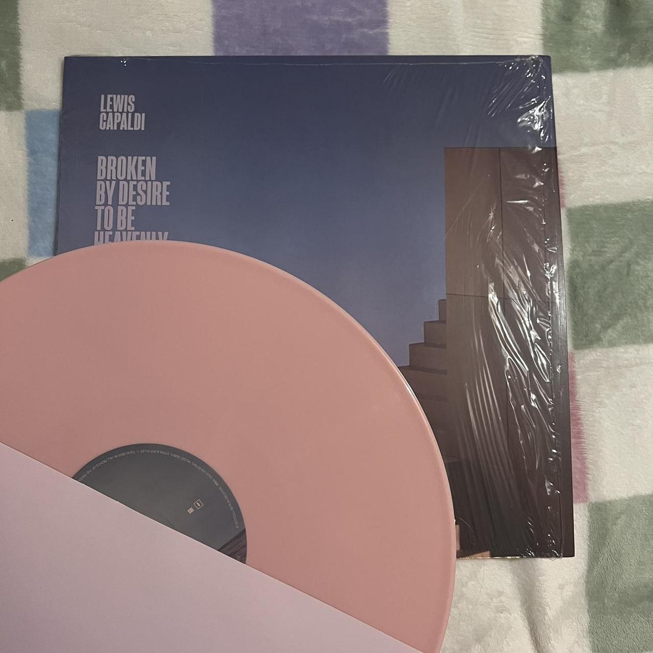 Lewis Capaldi vinyl limited edition baby pink vinyl... - Depop