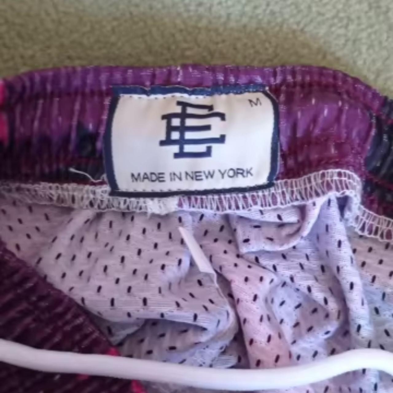 Purple and Pink Bape X Eric Emannuel Shorts 💫 Sizes:... | Depop